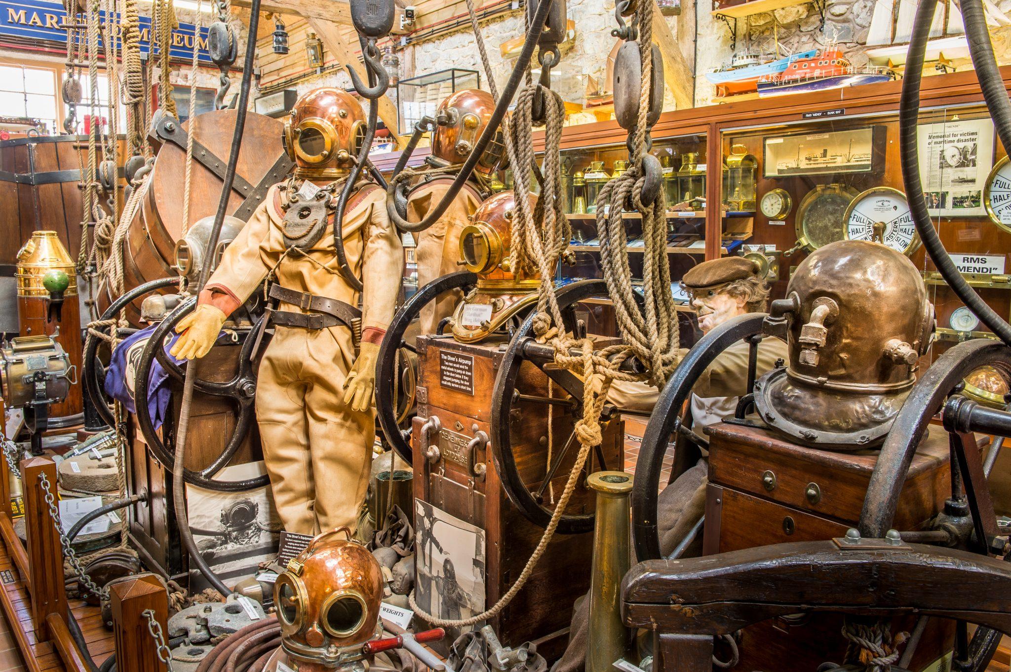 History of Diving - The Shipwreck Centre & Maritime Museum